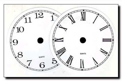 Numeros para relojes para imprimir - Imagui